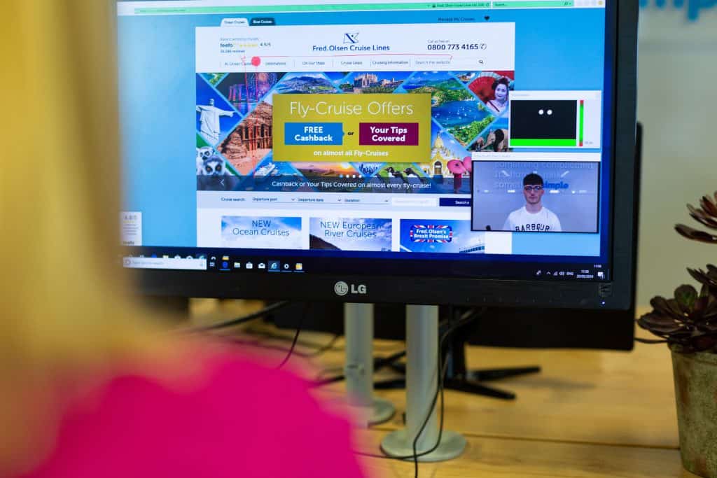 Website eye-tracking software from SimpleClick