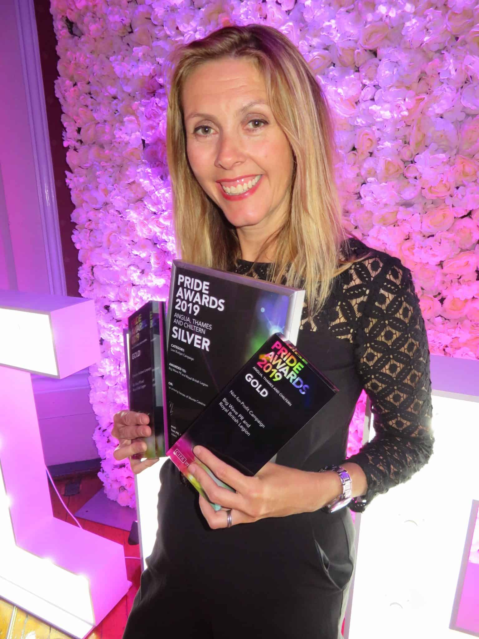 Big Wave PR celebrates hattrick at CIPR PRide Awards