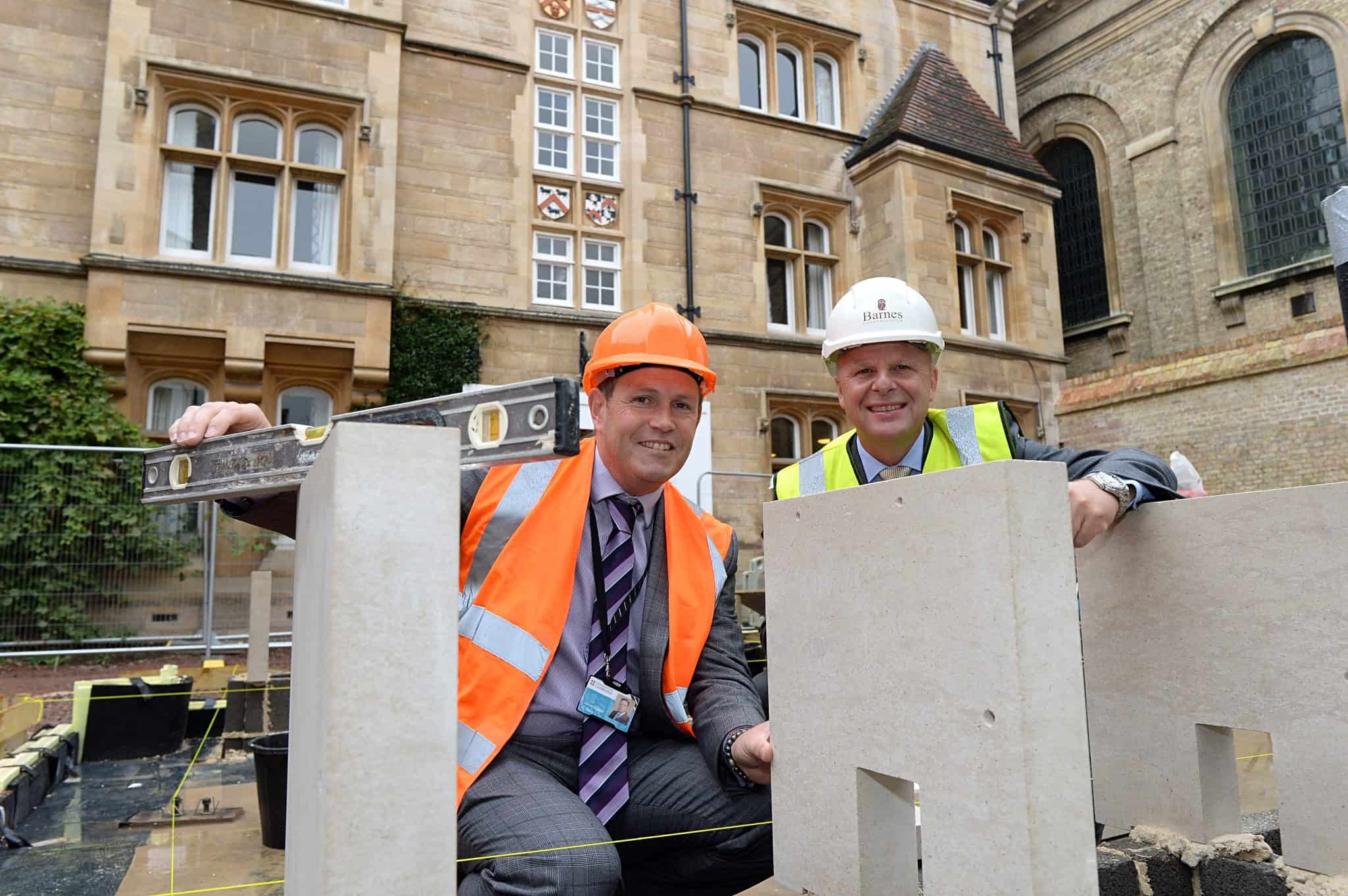 Barnes Construction builds music rehearsal and recital space at Trinity ...