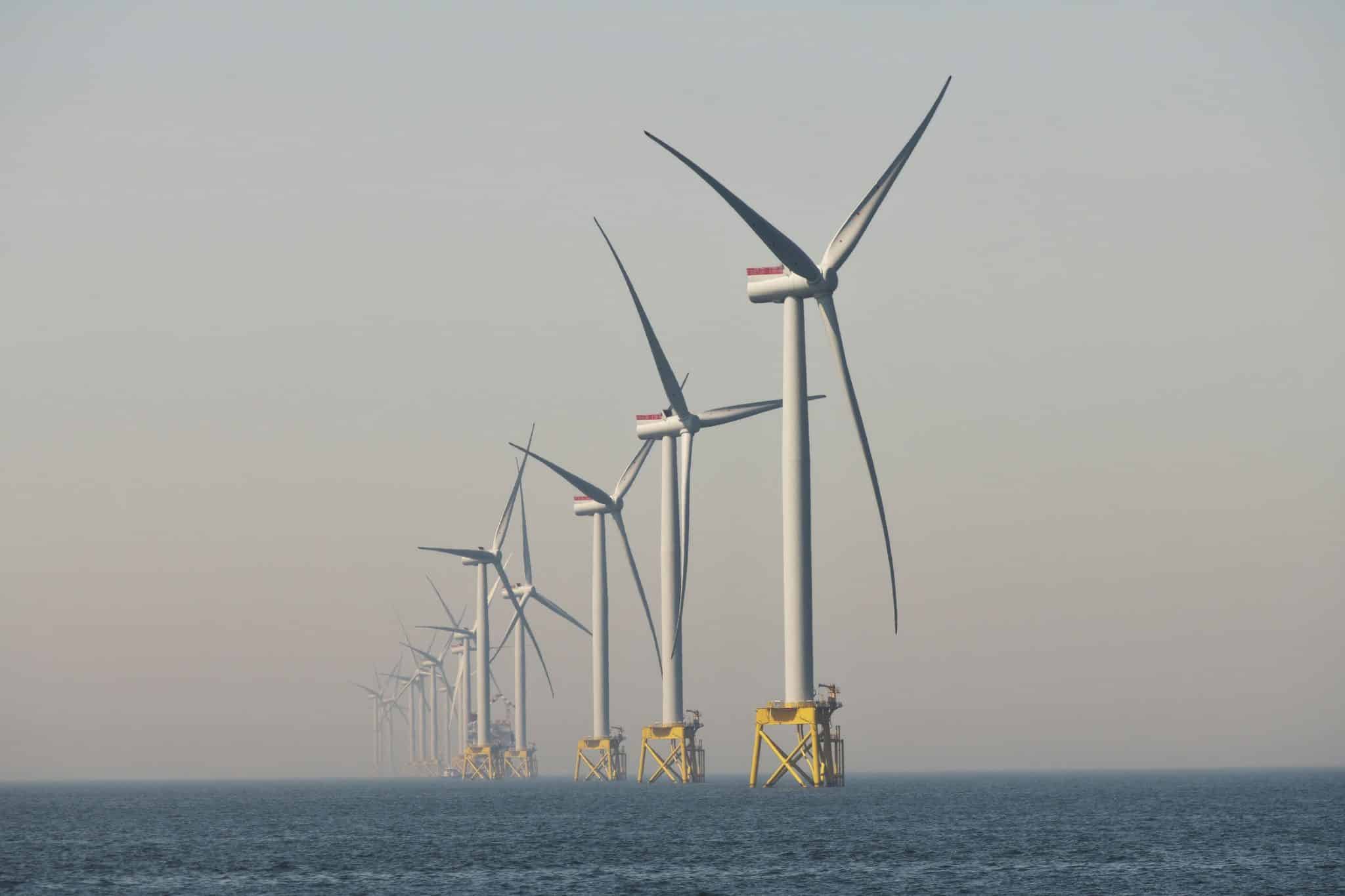 Suffolk milestone as East Anglia ONE windfarm completes
